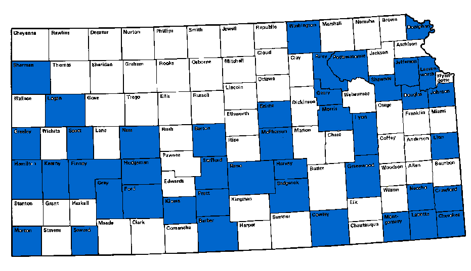 NAMC County Coordinators - Kansas